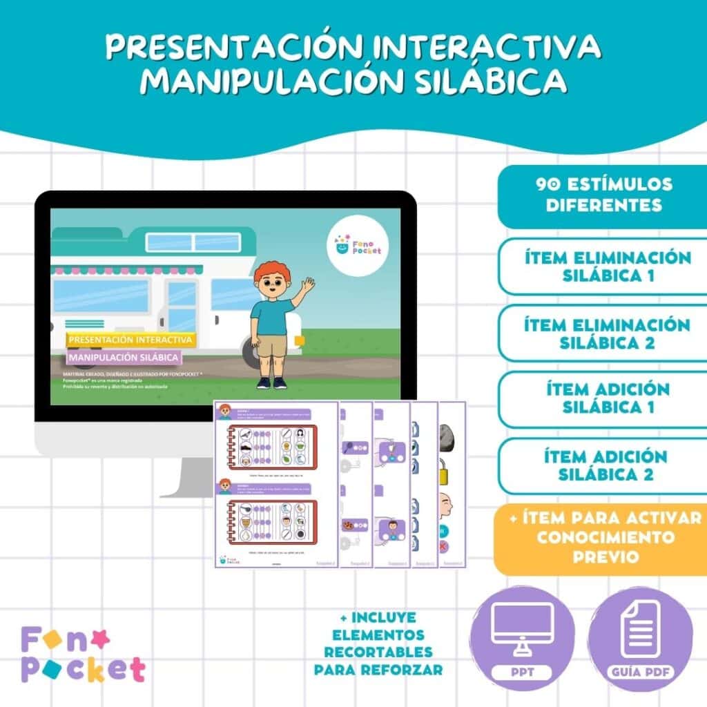 PPT Manipulación silábica - Fonopocket