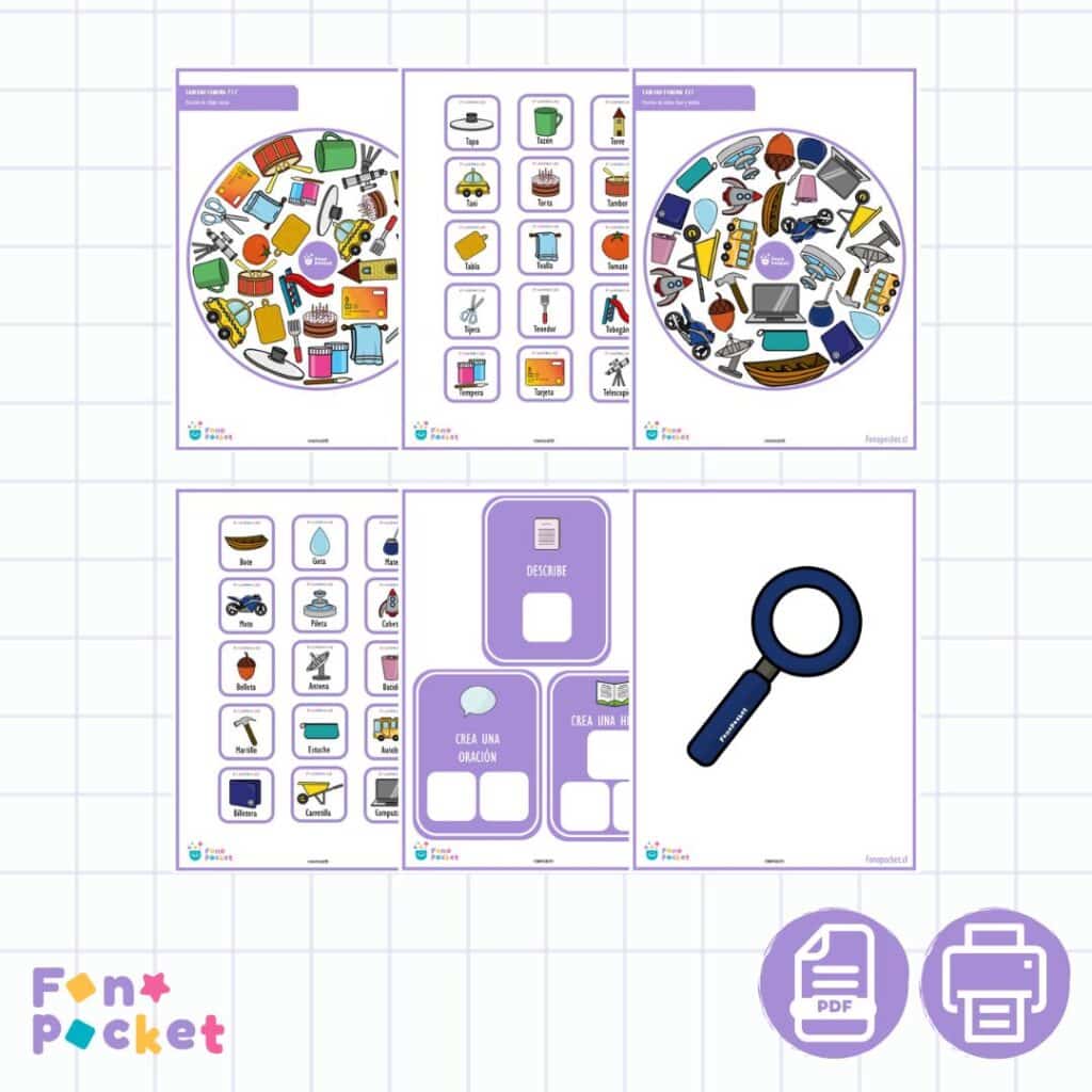 Juego tablero fonema /t/ - Fonopocket